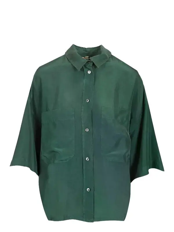 Barena Venezia Dropped-shoulder Shirt - Green