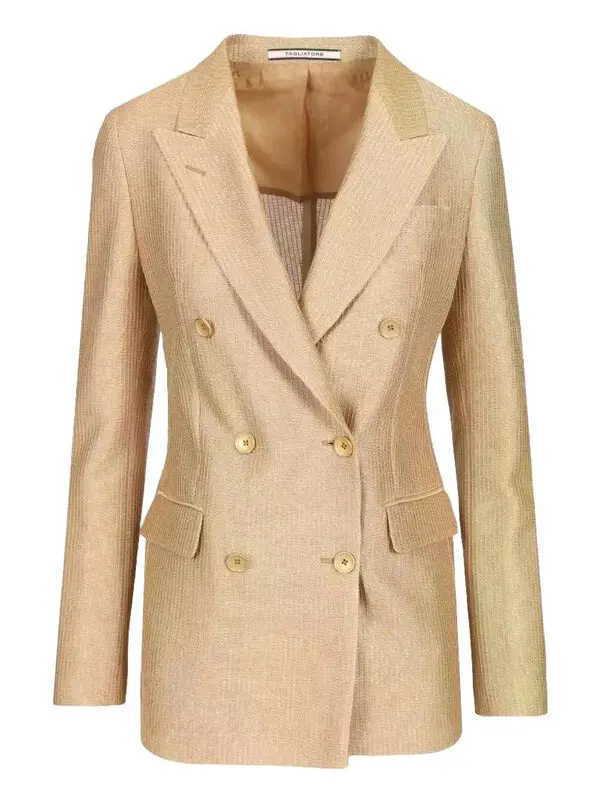 Tagliatore J-parigi Double-breasted Blazer - Neutrals
