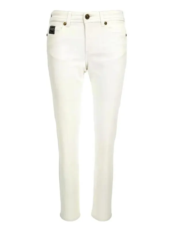Versace Belt-loops Jeans - White
