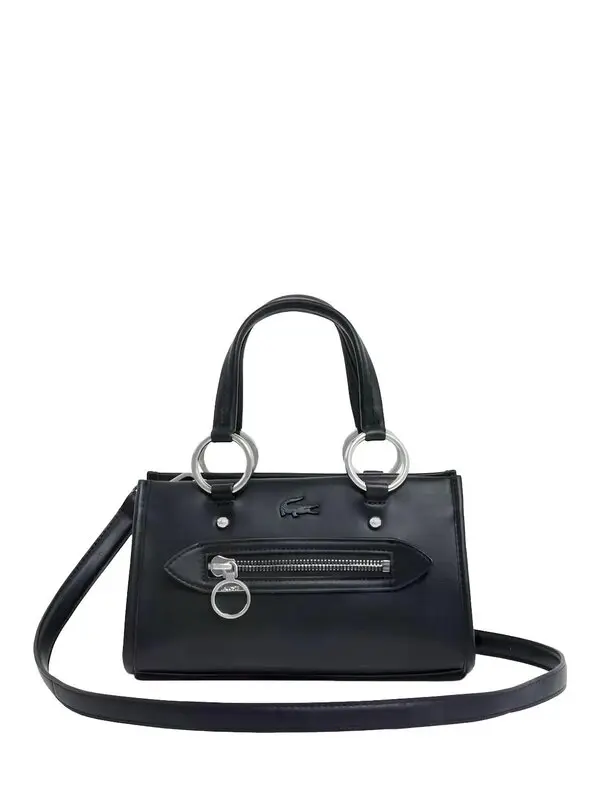 Lacoste Celys Ring Handle Satchel - Black