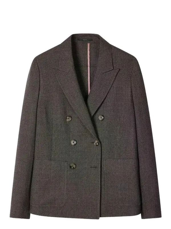Paul Smith Double-breasted Blazer - Brown