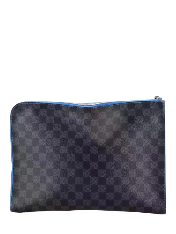 LOUIS VUITTON Pochette Jour Gm Clutch - Black
