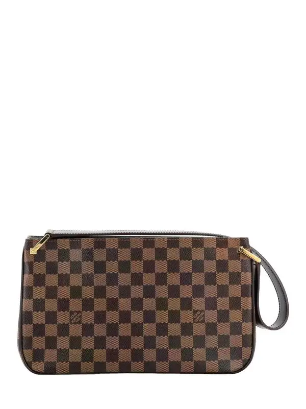 LOUIS VUITTON Aubagne Damier Shoulder Bag - Brown