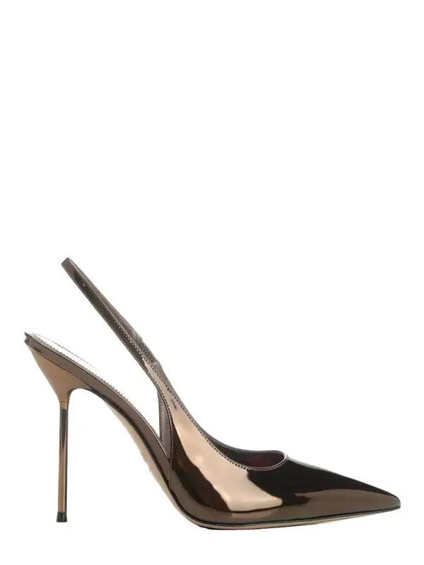 Paris Texas Lidia Slingback Pumps - Brown