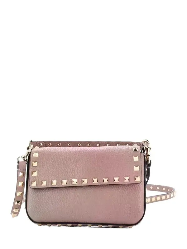 Valentino Garavani Rockstud Top Handle Mini Crossbody Pouch - Neutrals