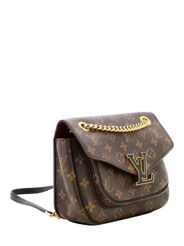 LOUIS VUITTON Passy Handbag Monogram Canvas Crossbody Bag - Brown