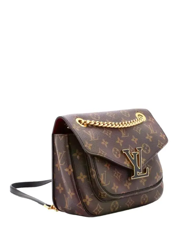 LOUIS VUITTON Passy Handbag Monogram Canvas Crossbody Bag - Brown