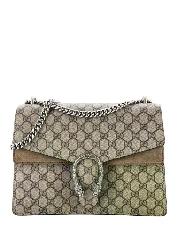 Gucci Dionysus Gg Coated Canvas Medium Shoulder Bag - Brown