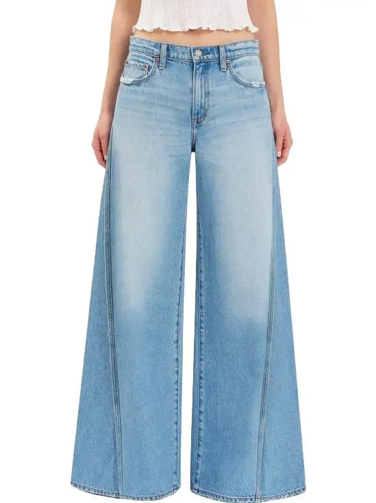 DAZE Wilder Wide Leg Jeans - Pulse