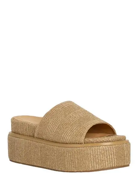 SHU SHOP Lexie Platform Slide Sandal - Natural