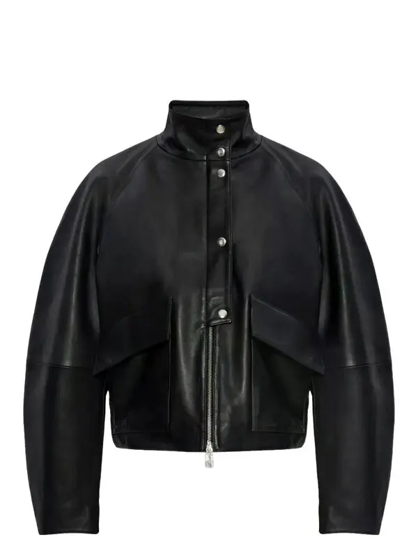 BY MALENE BIRGER Button Flap Jacket - Black