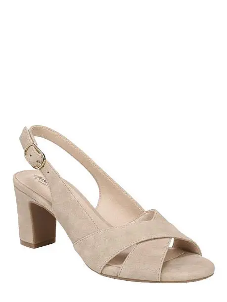 LIFESTRIDE Freesia Slingback Sandal - Dark Taupe