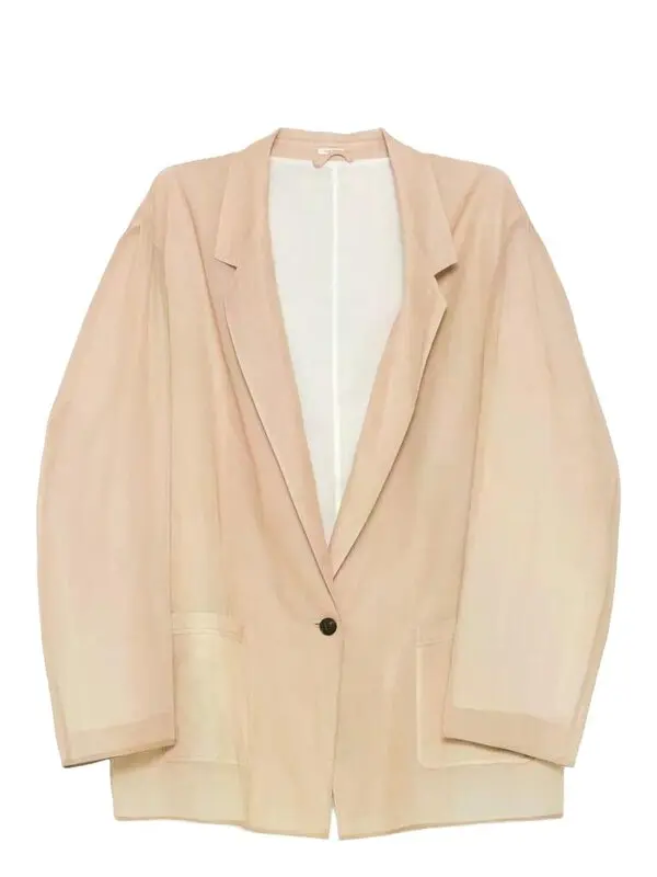 YEAREAST Sheer Blazer - Neutrals