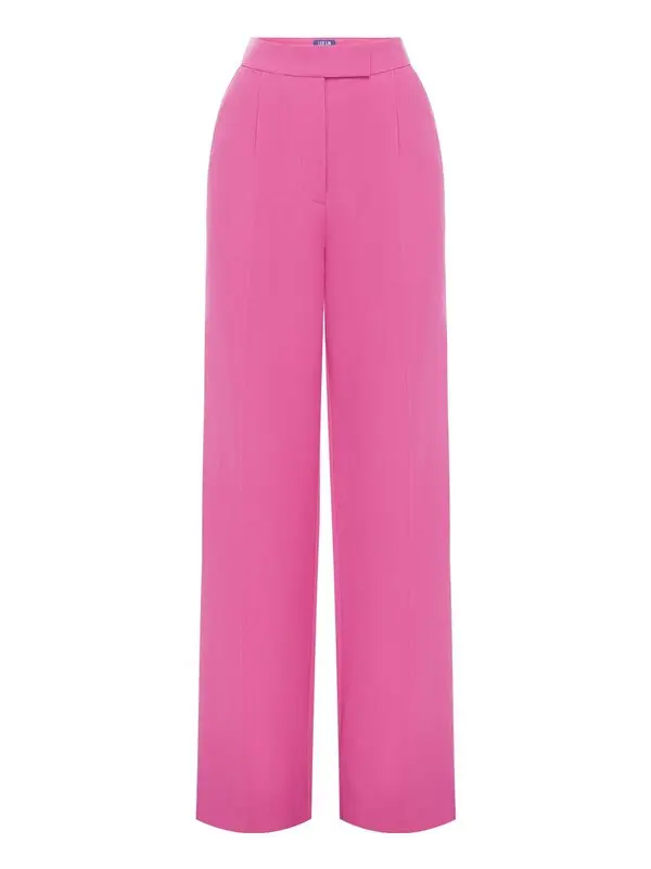 LEO LIN Elisha Wide Leg Pants - Fuchsia
