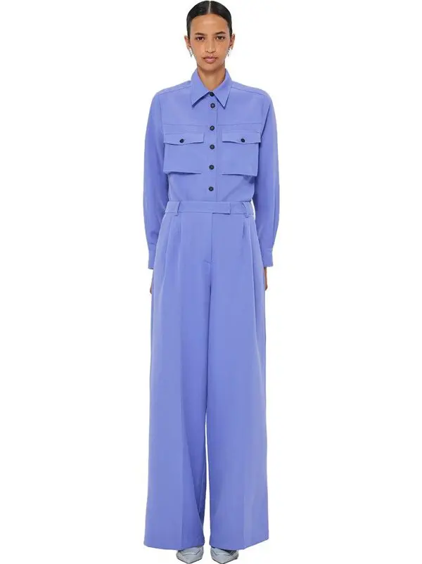 LEO LIN Elisha Wide Leg Pants - Moonlight