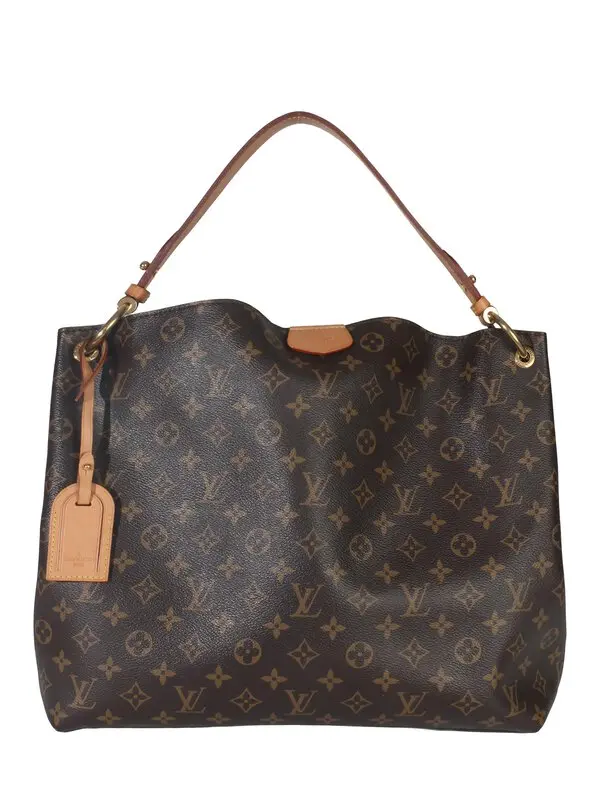 LOUIS VUITTON Monogram Canvas Graceful Mm - Brown