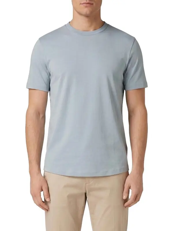 BOSS Basic Cotton T-shirt - Blue 1