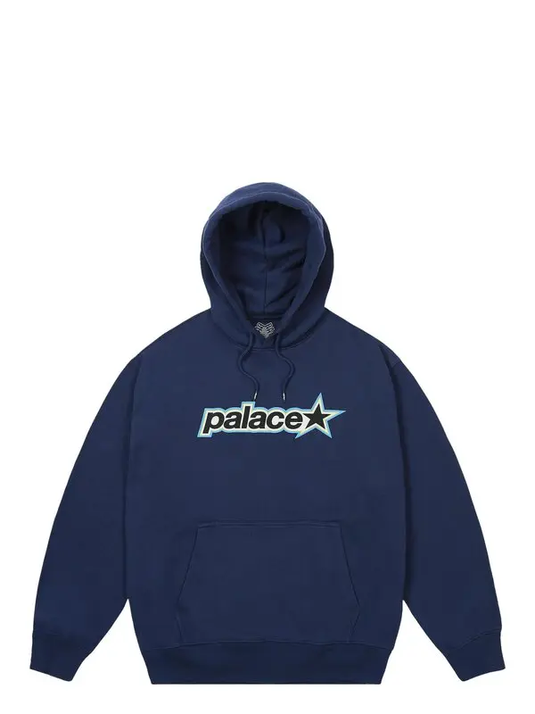PALACE P Star Hood - Blue