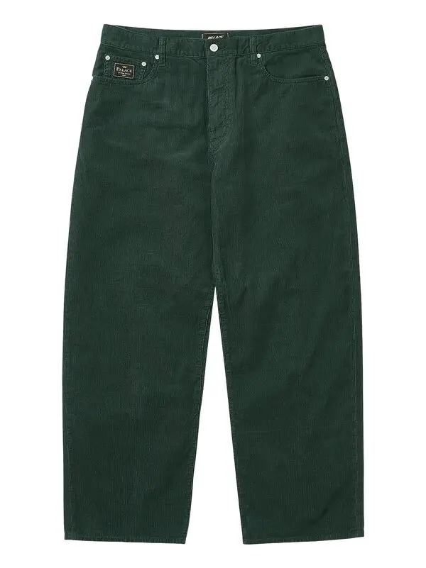 PALACE Baggy Cord P90 Jean - Green