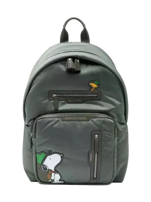 ANYA HINDMARCH X Peanuts Snoopy Backpack - Green