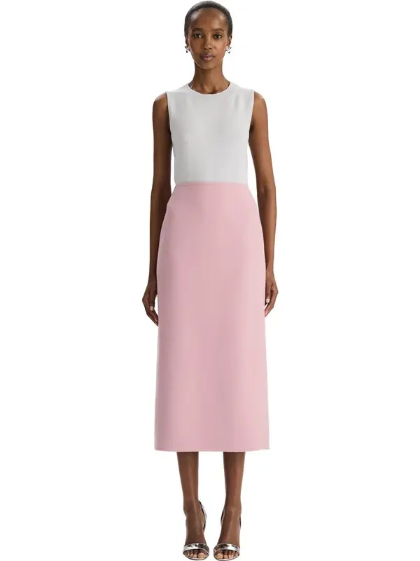 Oscar De La Renta Wool Pencil Skirt - One-color