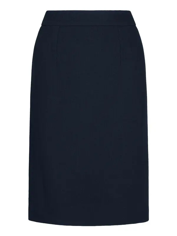Oscar De La Renta Wool-blend Pencil Skirt - One-color
