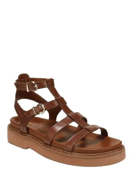 27 EDIT NATURALIZER Lexie Ankle Strap Platform Sandal - Caramel Brown
