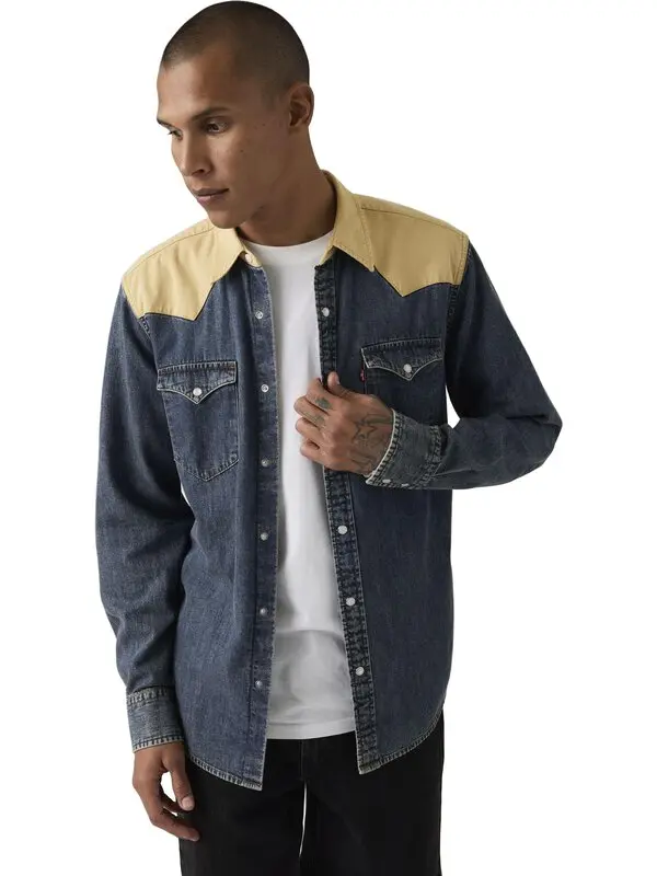 LEVI'S Classic Western Standard Fit Shirt - Harlem Rodeo Denim