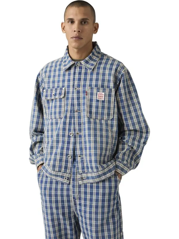 LEVI'S Sunrise Relaxed Fit Trucker Jacket - Summer Check Trucker