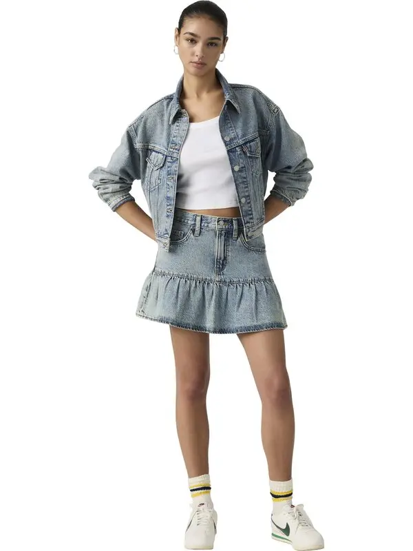 LEVI'S Flounce Mini Skirt - Today's Trip Skirt