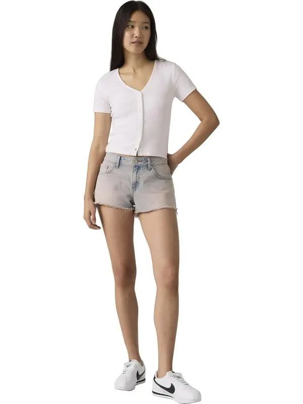 LEVI'S Low Rise Denim Shorts - Rose Up Short