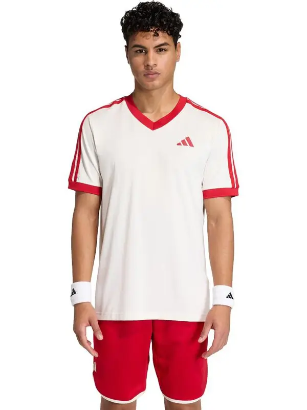 Adidas Tennis Classics T-shirt - Chalk White