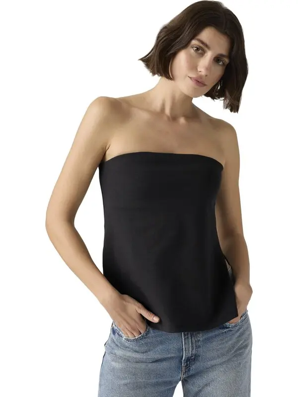 LEVI'S Talia Tube Top - Anthracite Night