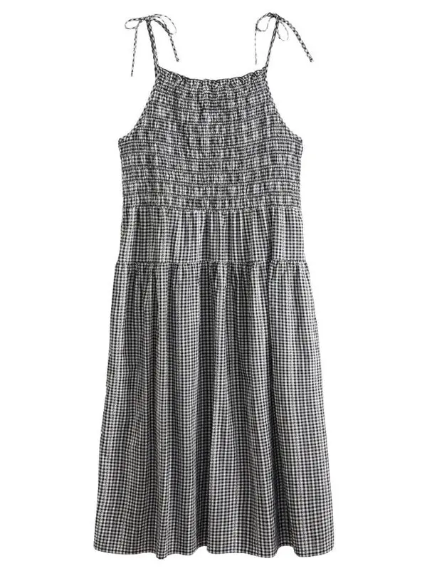 LEVI'S Monaco Midi Sundress - Springtime Dobby Gin