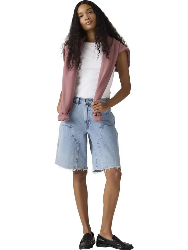 LEVI'S Baggy Dad Utility Denim Shorts - Not So Secret Short