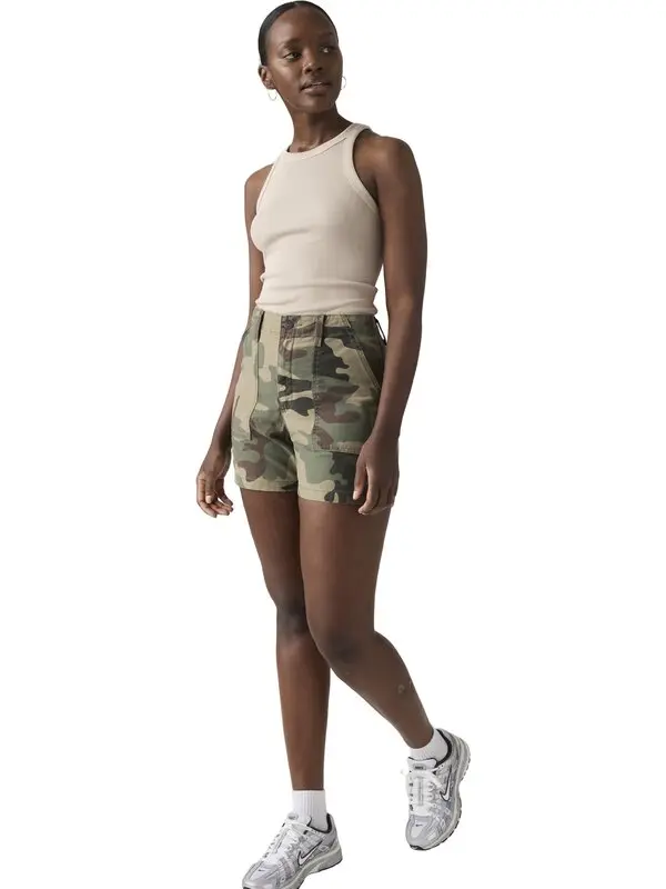 LEVI'S Ribcage Utility Short - Parkhill Camo Covert
