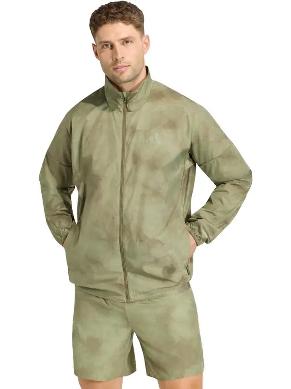 Adidas Multi Spray Dye Clima365 Wind Jacket - Tent Green / Olive Strata
