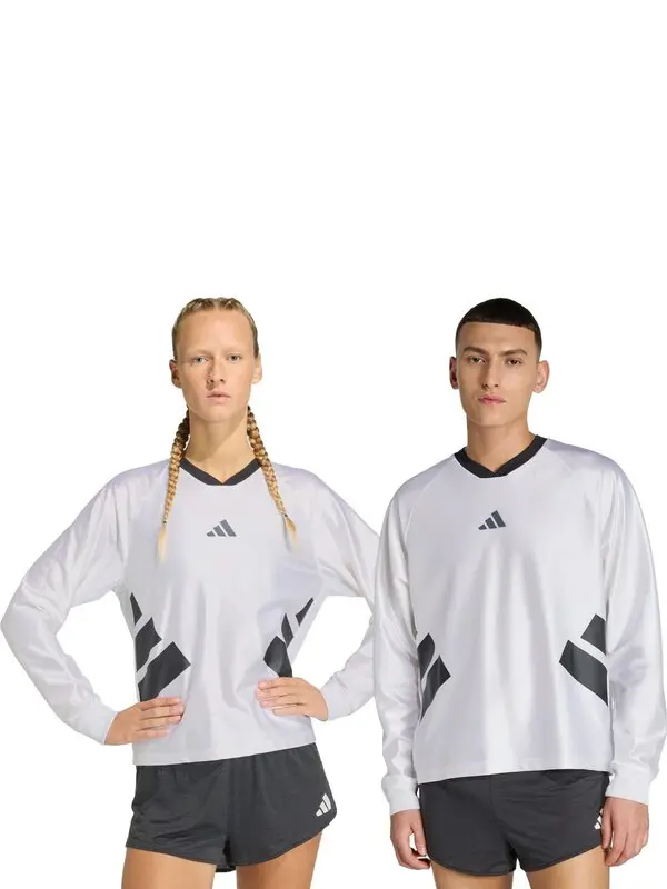 Adidas All Time Classics Longsleeve Tee - White / Black
