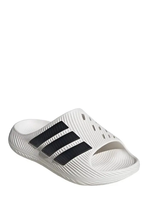 Adidas Purechill Slides - Core White / Core Black / Core Black