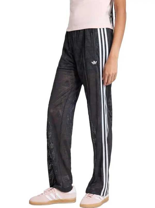 Adidas Firebird Classic Lace Trackpants - Black