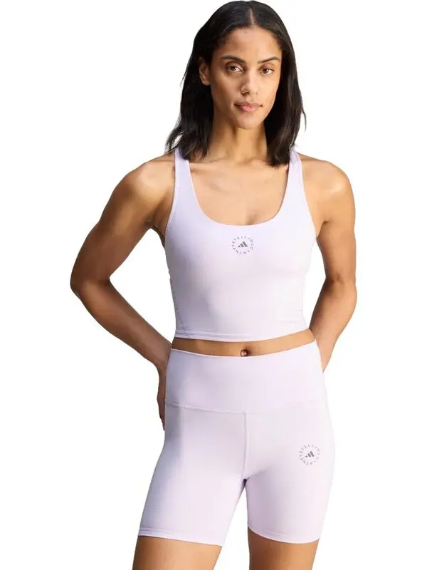 Adidas Yoga Crop Top - Purple Tint
