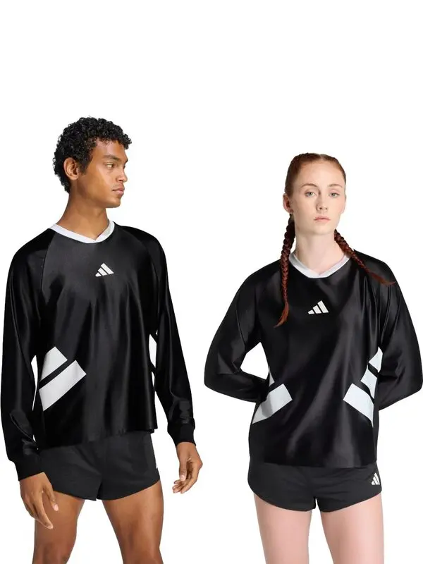 Adidas All Time Classics Longsleeve Tee - Black / White