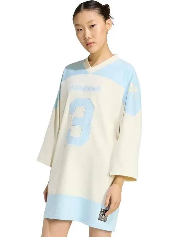 Adidas Originals Hockey Jersey Dress - Ice Blue