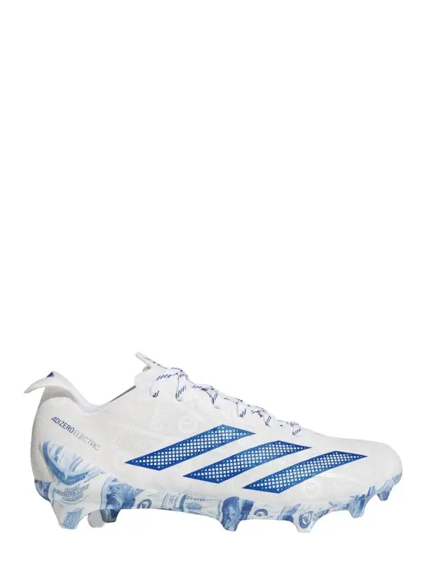 Adidas Adizero Electric Ii Smu Football Cleats - Cloud White / Royal Blue / Cloud White