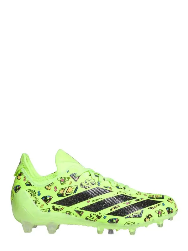 Adidas Adizero Electric.1 Ii Play Money Football Cleats - Lucid Lemon / Core Black / Lucid Lemon