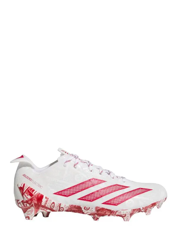 Adidas Adizero Electric Ii Smu Football Cleats - Cloud White / Team Power Red 2 / Cloud White