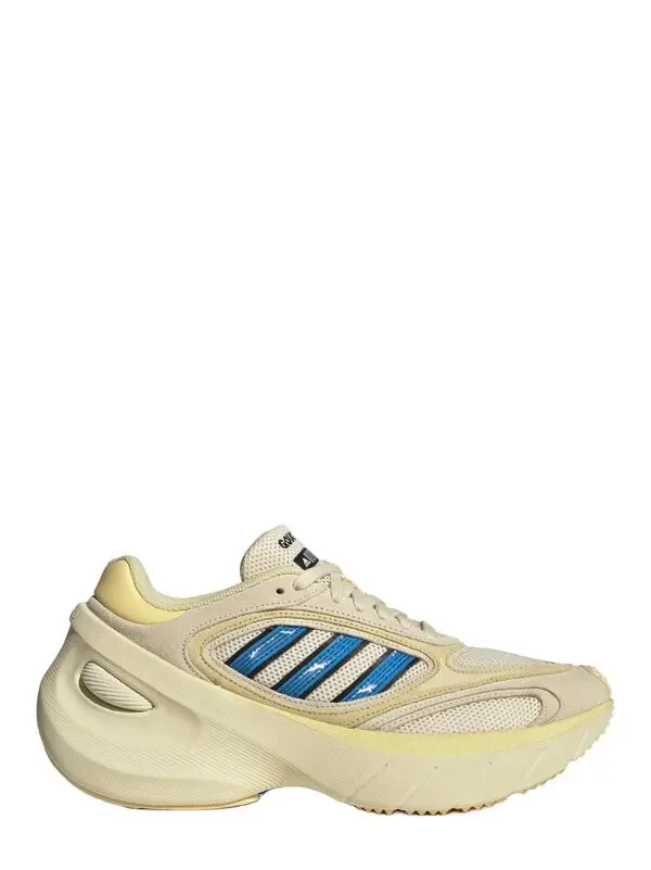 Adidas Adizero Goukana Shoes - Warm Vanilla / Blue Bird / Almost Yellow
