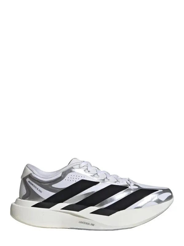 Adidas Adizero Evo Sl Exo Athletic Sneakers - Cloud White / Core Black / Iron Metallic