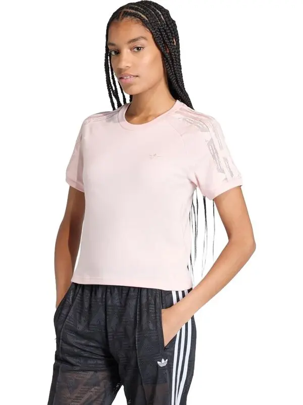 Adidas Lace Cali Tee - Sandy Pink