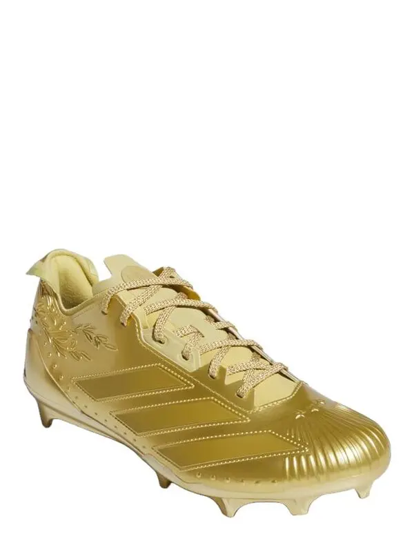 Adidas Adizero Electric Ii Coins Football Cleats - Gold Metallic / Cloud White / Gold Metallic